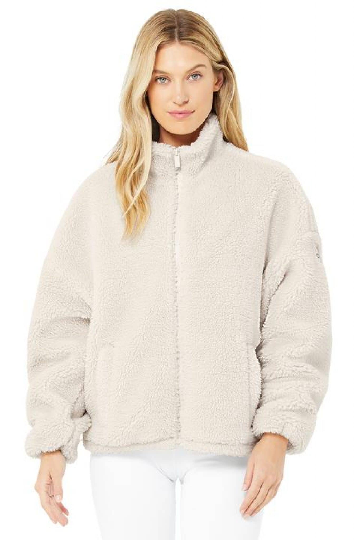 Fresh Drops From Alo Yoga - Alo's Cozy Must-Have Sherpa & Puffer ...