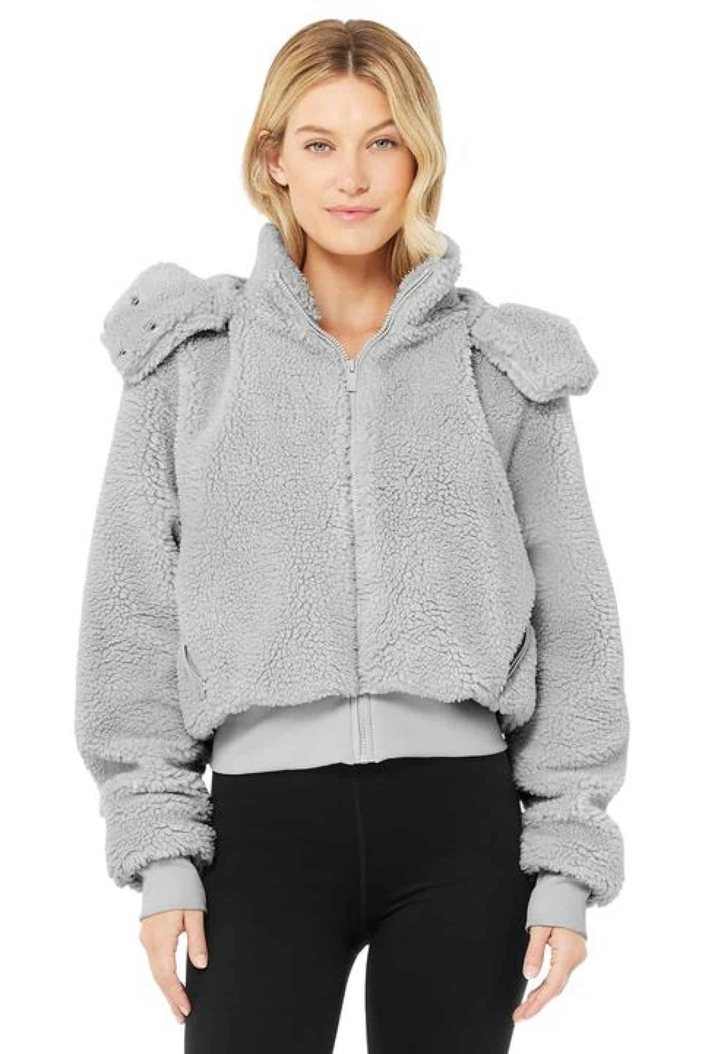 Fresh Drops From Alo Yoga - Alo's Cozy Must-Have Sherpa & Puffer ...