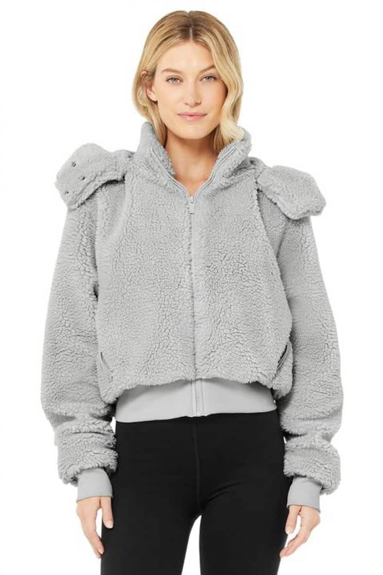 Fresh Drops From Alo Yoga - Alo's Cozy Must-Have Sherpa & Puffer ...