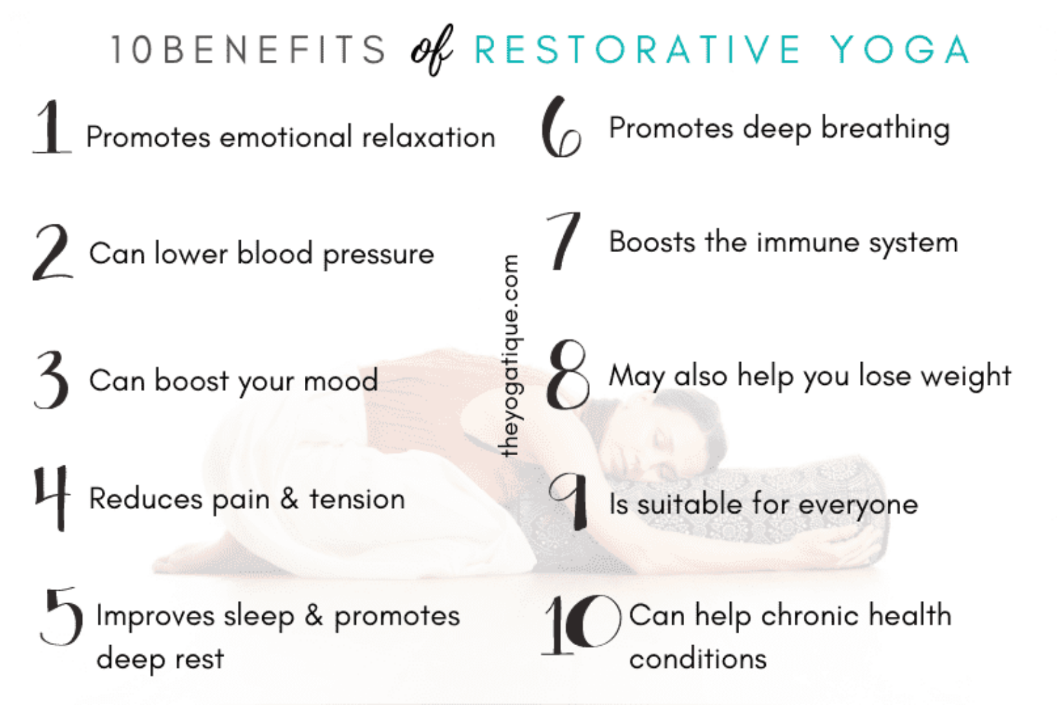What Is Restorative Yoga? 10 Benefits + 5 Beginner Restorative Poses To ...