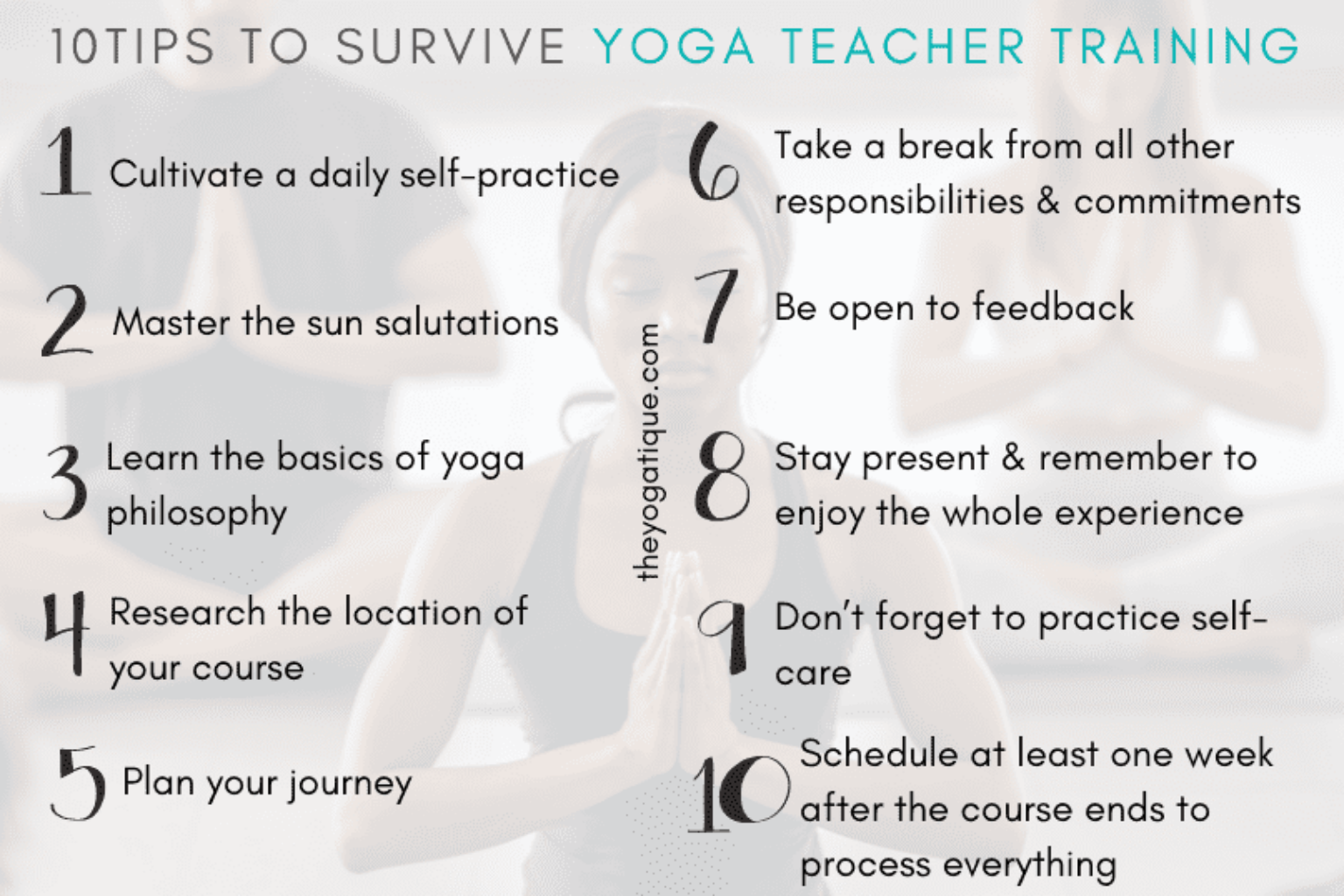 Yoga Teacher Training Preparation & Survival Guide (10 Tips For ...
