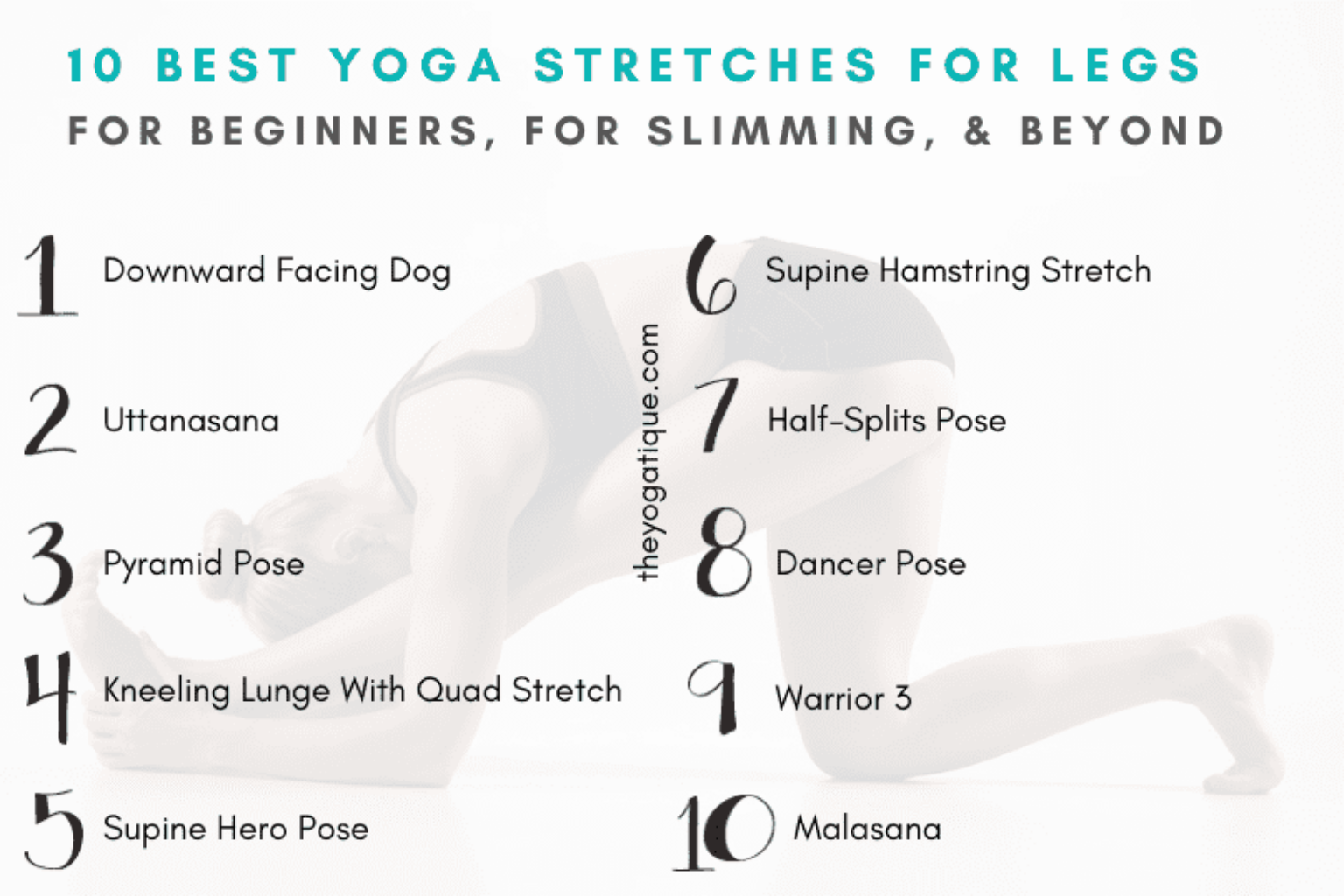 10 Best Yoga Poses To Build Leg Strength & Improve Flexibility (With ...