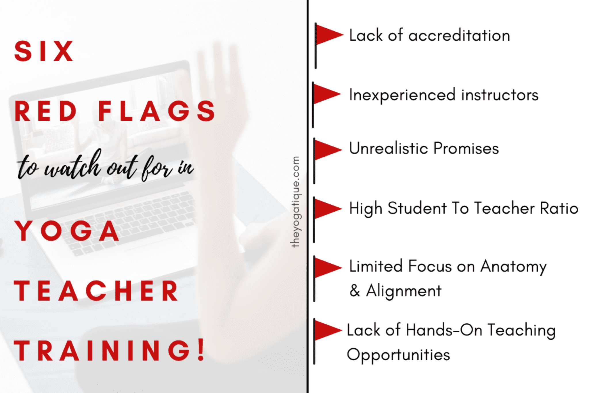 Top Red Flags To Watch Out For When Choosing A 200 Hour Yoga Teacher ...
