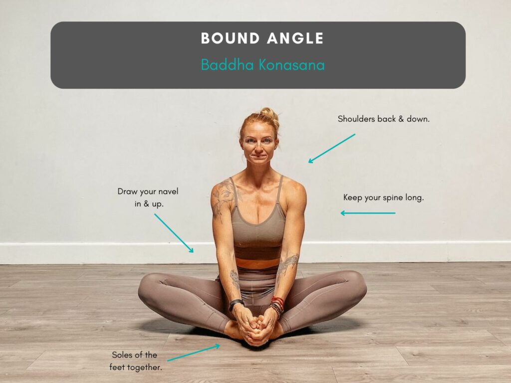 How To Do Bound Angle Pose + Modifications & Misalignments | The Yogatique
