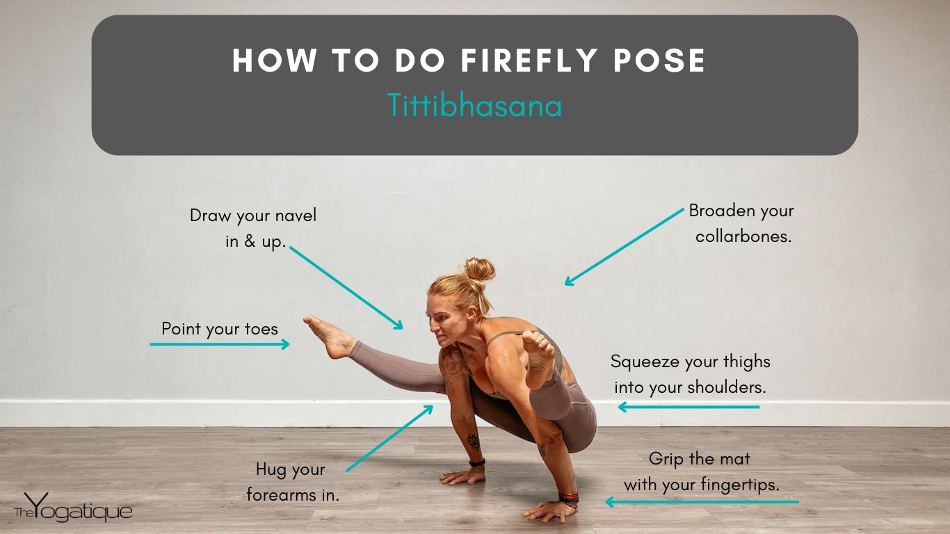 How To Do Firefly Pose + Modifications & Misalignments | The Yogatique