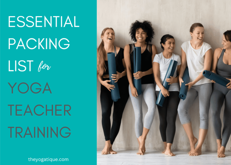Comprehensive Yoga Teacher Training Packing List (16 Essential Things ...
