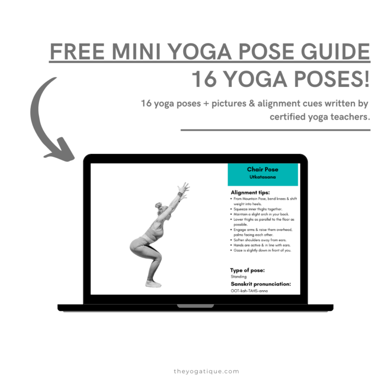 Yoga Pose Book - Learn 60+ Essential Yoga Poses | The Yogatique